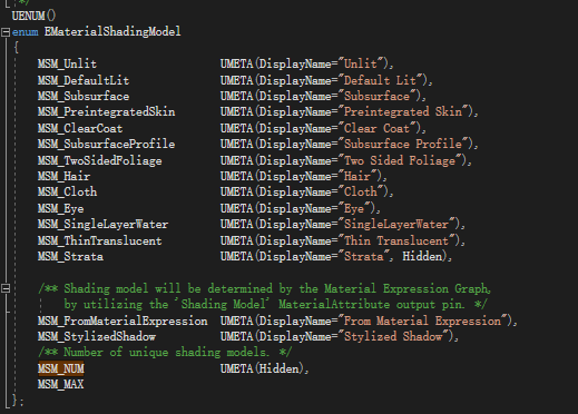 Adding a new Shading Model in Unreal5 | 风中追风